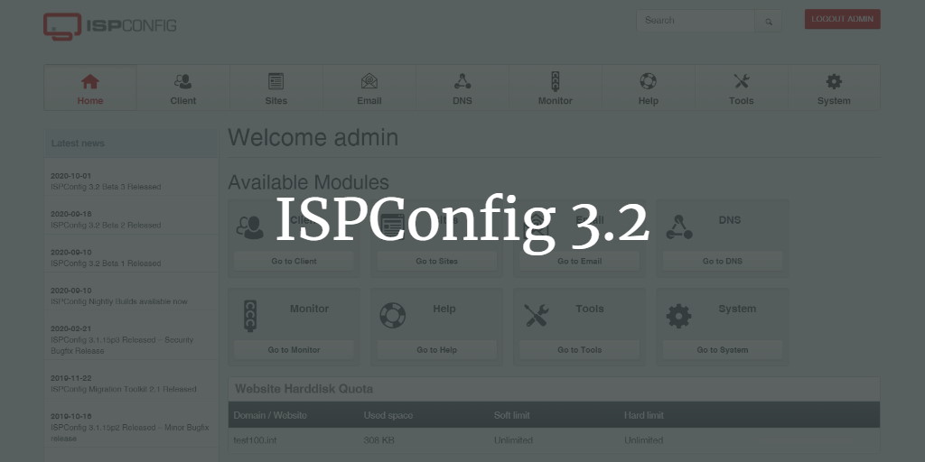 ISPConfig 3.2 Released - ISPConfig ISPConfig 3.2 Released - ISPConfig